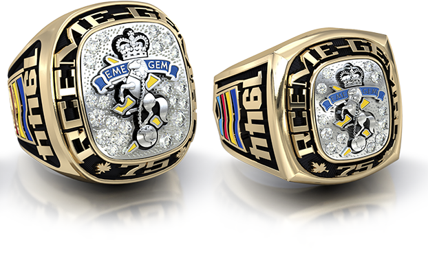 Royal Canadian Electrical and Mechanical Engineers Ring Collection