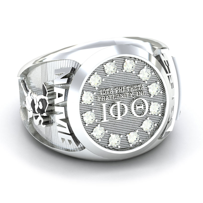 Iota Phi Theta Iota Phi Theta - Large Signet Membership Ring