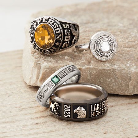 HIGH SCHOOL CLASS RINGS, GRADUATION GEAR & LETTERMAN JACKETS | Jostens